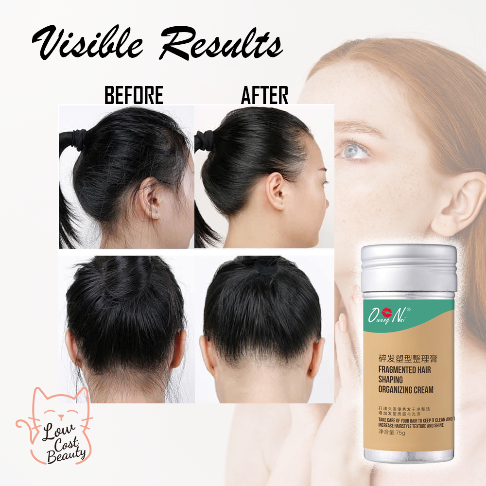 75g Hair Wax Stick Pomade Stick Not Greasy Rapid Fixing Short Broken ...