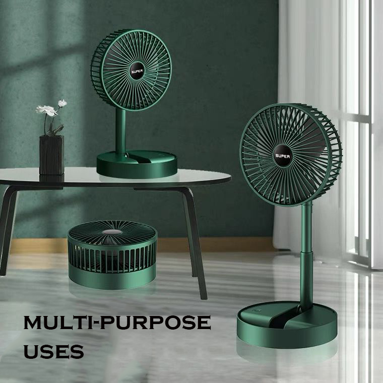 New Kipas Mini Adjustable Mini Fan Kipas Small Cooling Handy Desk Home ...