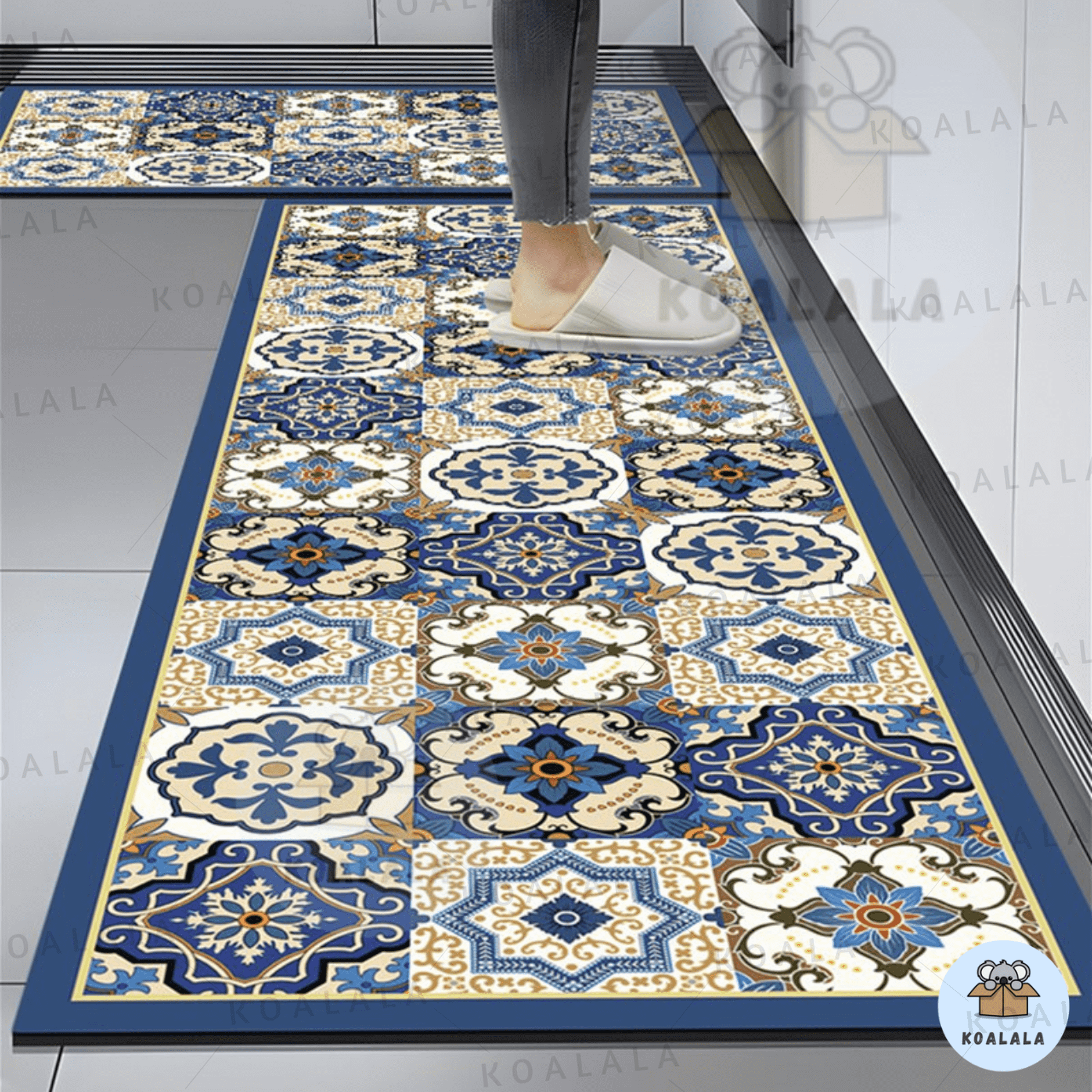 Long Absorbent Bath Mat Alas Kaki Karpet Antislip Floor Mat Fast Dry ...