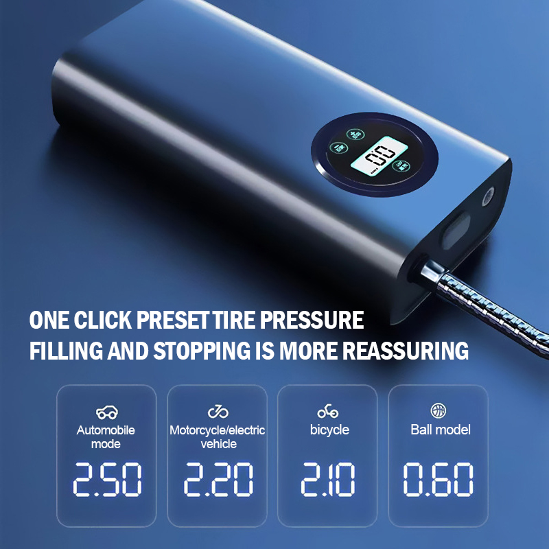 Car Tyre Inflator Pump Pressure Pump Electric Tire Pump Car Air Pump ...
