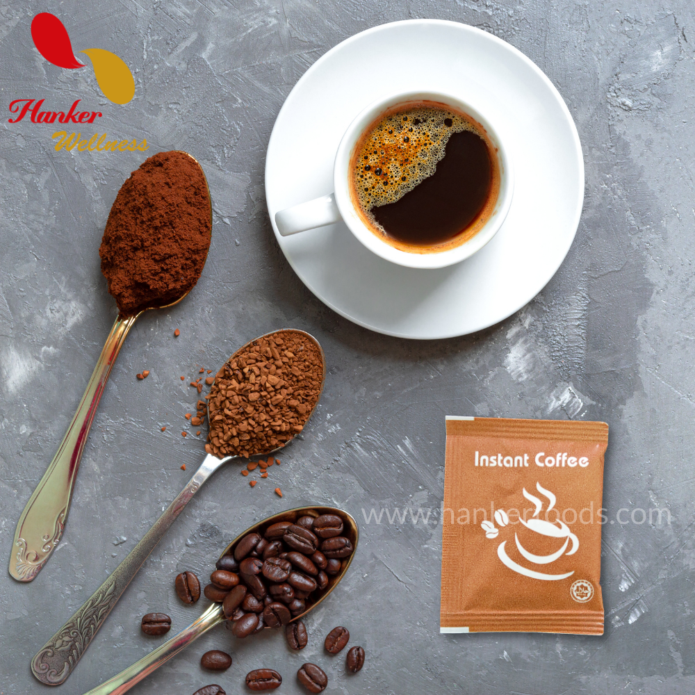 Hankers Instant Coffee Sachet (Dried Coffee Extract) 即溶咖啡 Kopi Segera ...