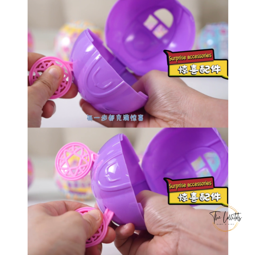 Kids Children Surprise Egg Capsule Toys Princess Doll Dinosaur Ball ...