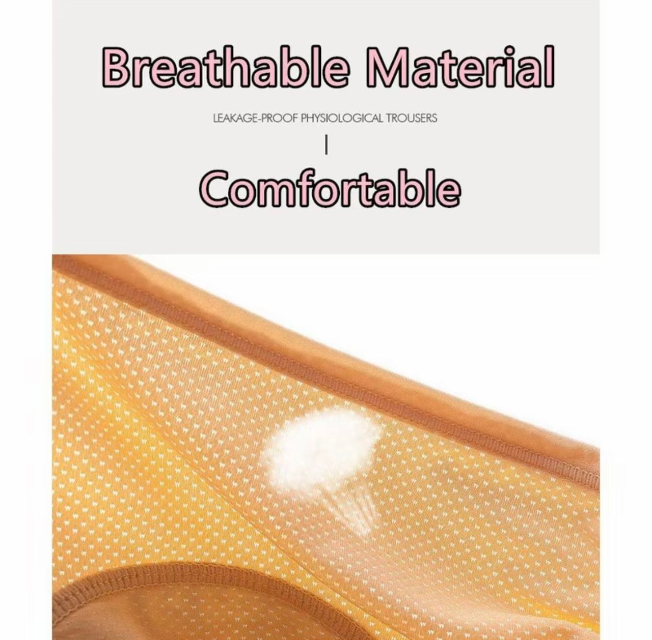 L To 8XL Plus Size Panties Women Breathable Anti Leak Soft Material ...