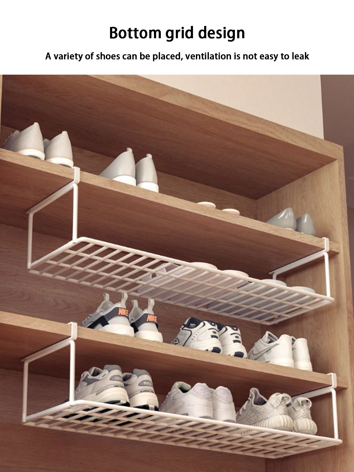 Shoe Cabinet Layer Board Partition Shoe Storage RackShoe Rack Space ...