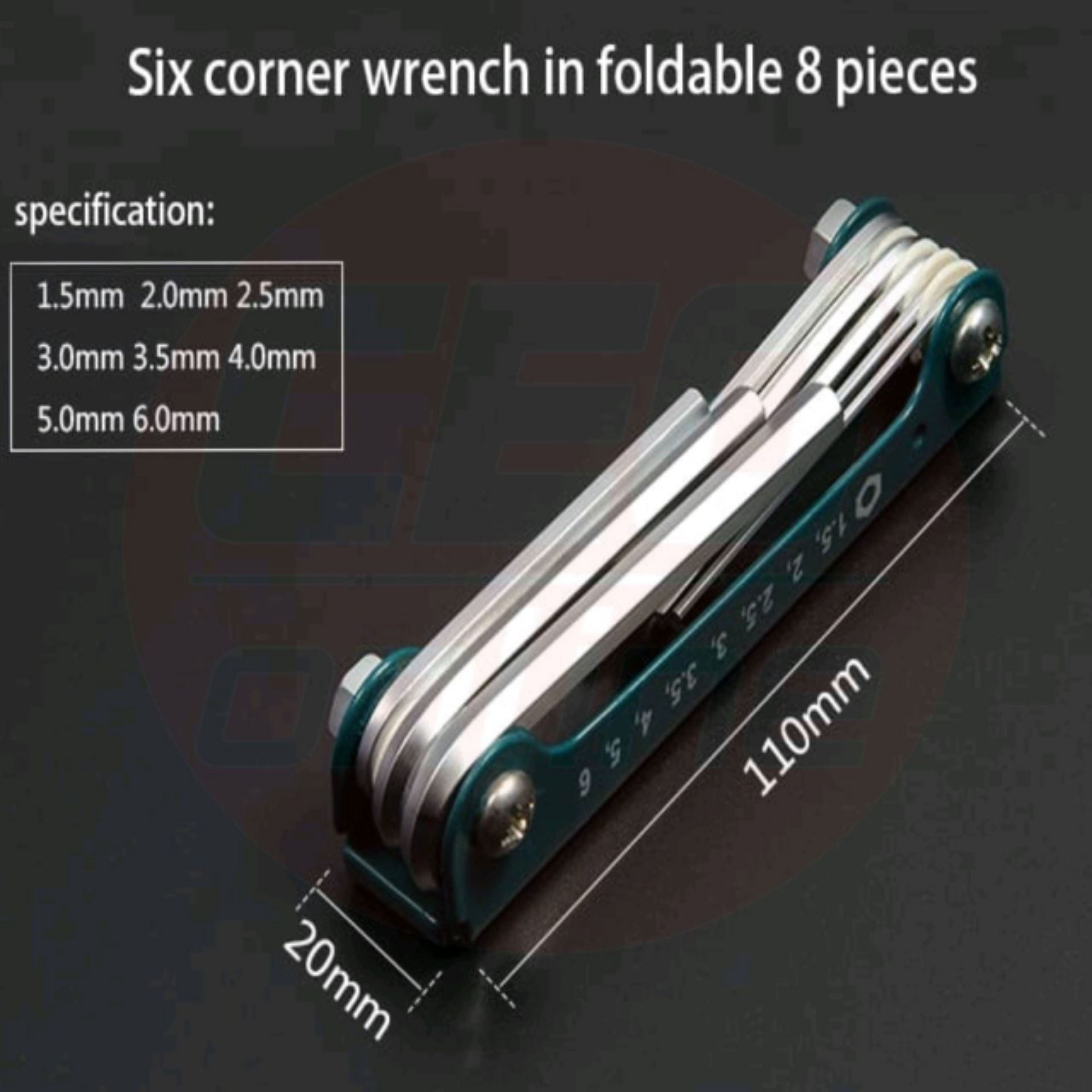 CEO Allen Key HEX TORX STAR FOLDING ALLEN KEY Spanner Allen Wrench Set ...