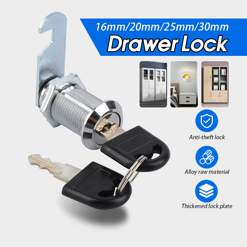 Universal Lock Mailbox Lock Kunci Drawer Lock Filing Cabinet Lock ...