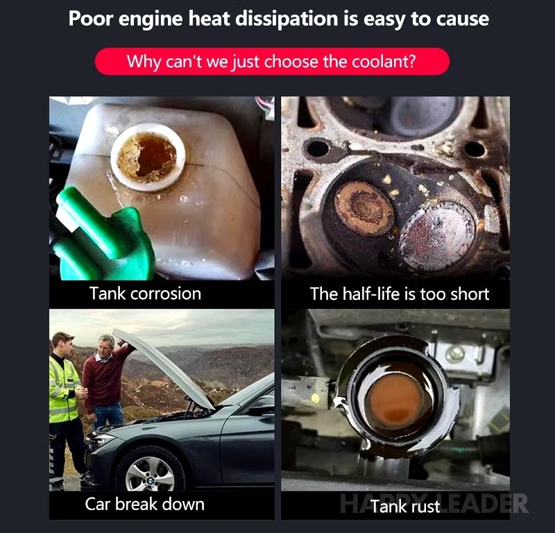 TCL / KXK Long Life Coolant 2Liters Red / Blue / Green TCL Long Life ...