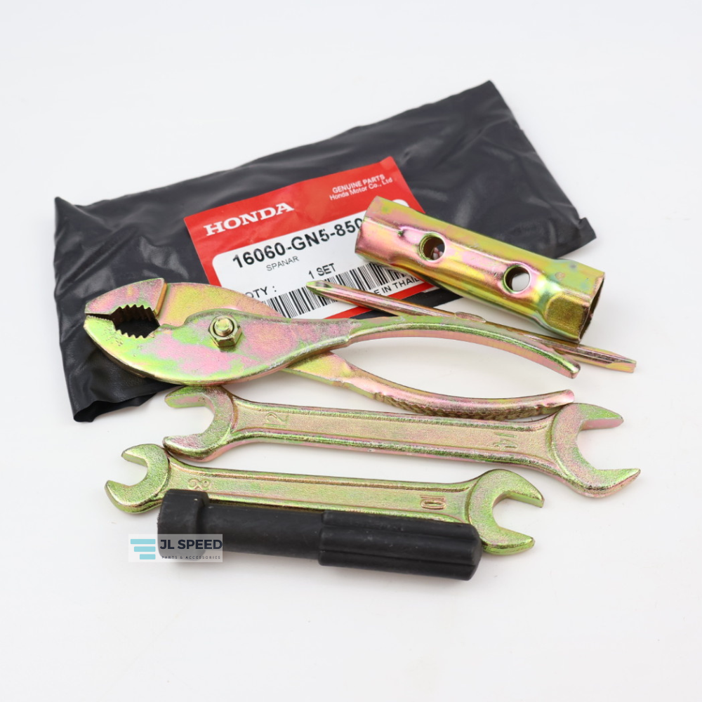 HONDA / YAMAHA MOTORCYCLE EMERGENCY TOOLS KIT SPANNER SPANER SET ALAT ...
