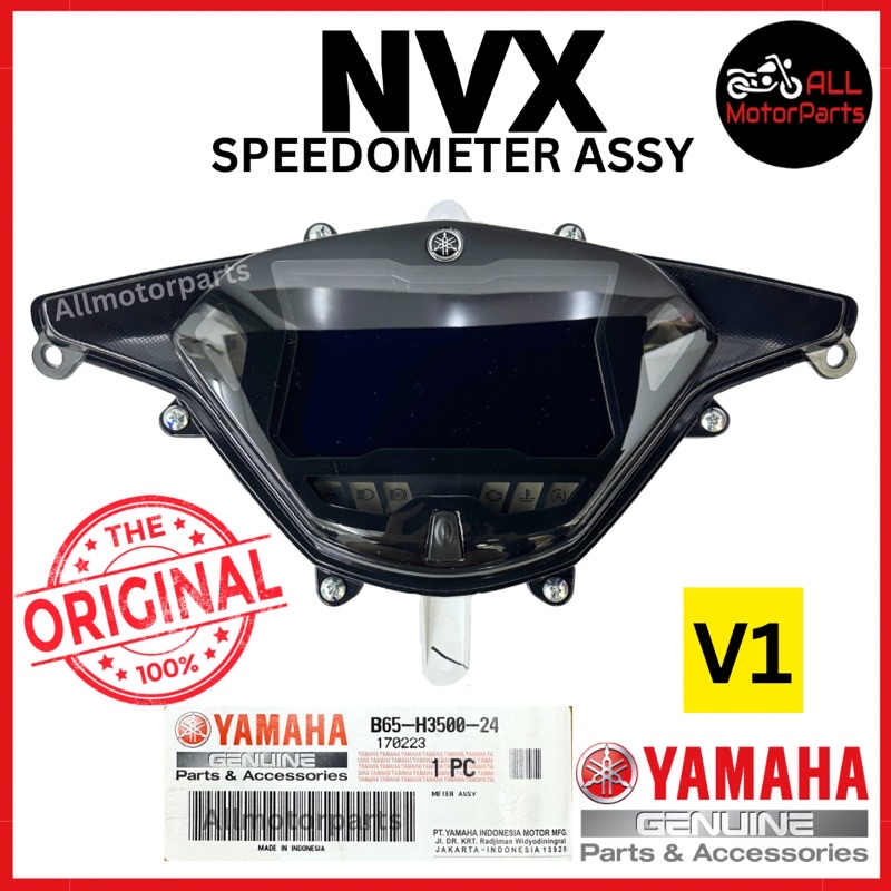 NVX V1 V2 [ NON ABS ] DIGITAL SPEEDOMETER METER ASSY B65-H3500 / BBP ...