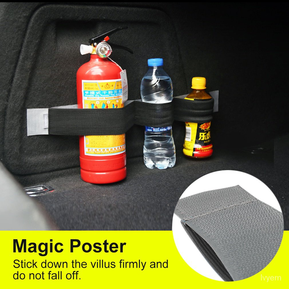 Elastic Fixing Belt Car Trunk Boot Magic Nylon Poster Strap Net Tapes ...