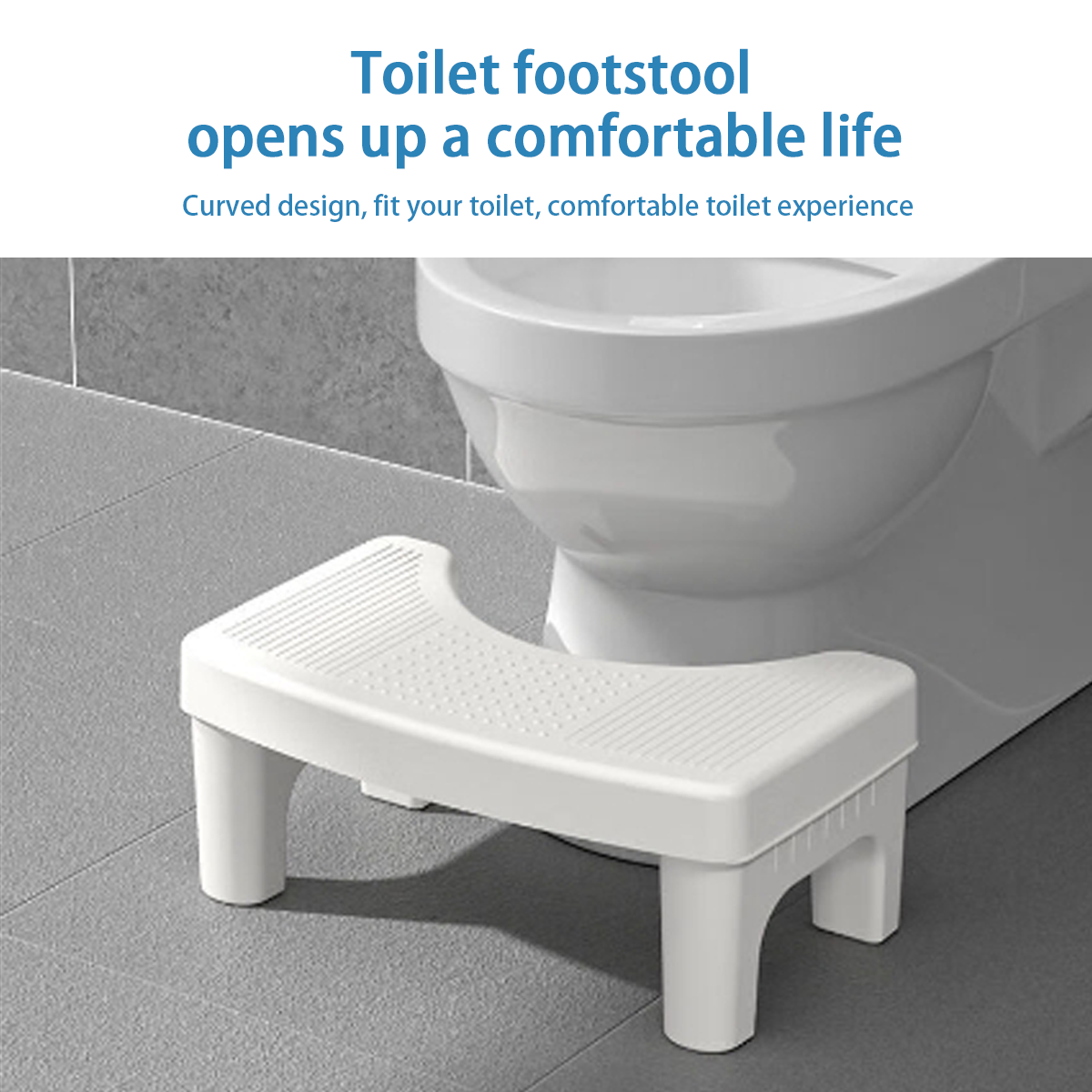 leg pedal step stool The toilet stool leg pedal Ergonomic design ...