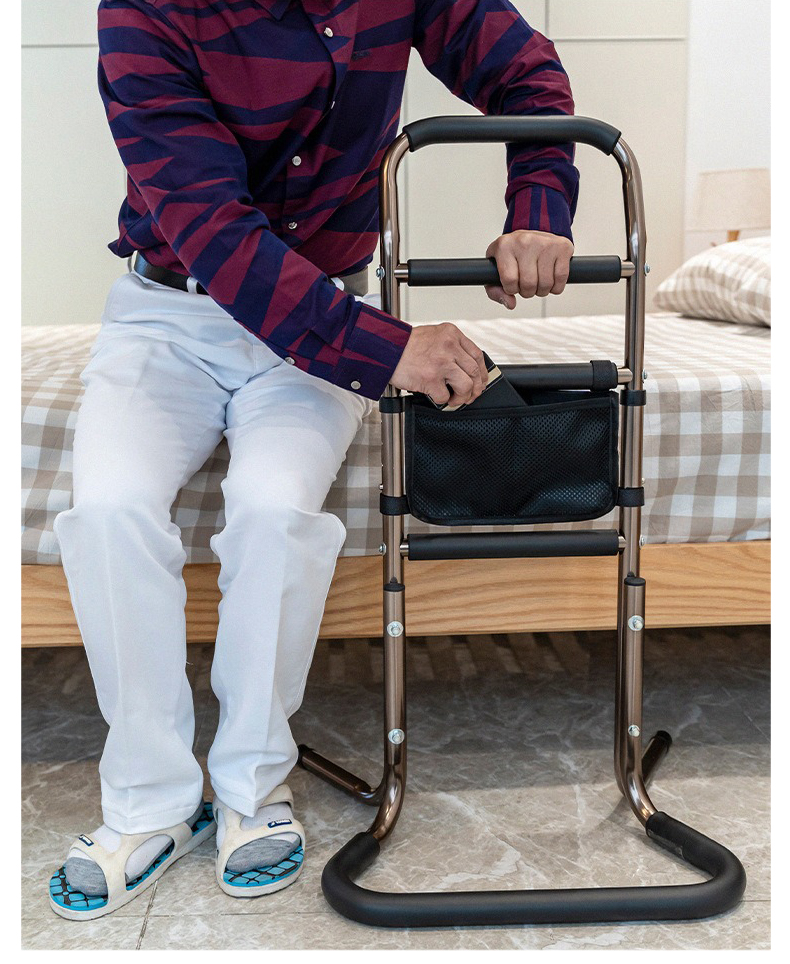 Chair Stand Assist for Seniors with Storage Pocket Adjustable Height ...