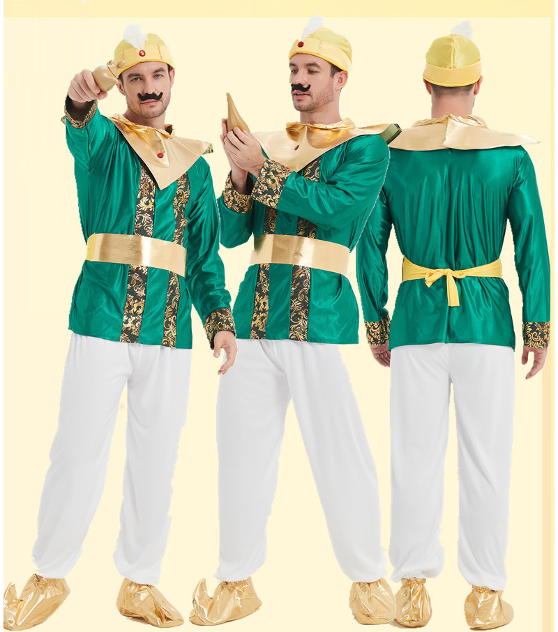 MYLITTLELASS Children Adult Aladdin Costume Arabian Jasmine Sultan Lago ...