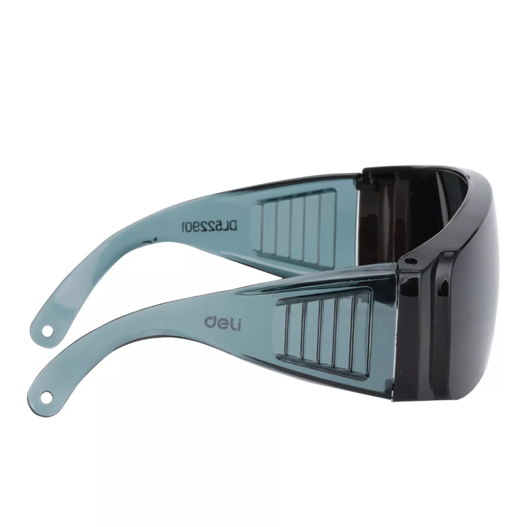 DELI DL522901 Safety Welding Glasses Goggles Black Spectacles ...