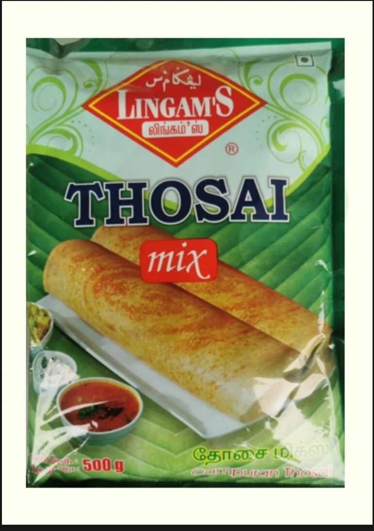 Lingam's Thosai Mix 500G lingams LINGAMS LINGAM - SHRI SAI JOTHY STORE ...