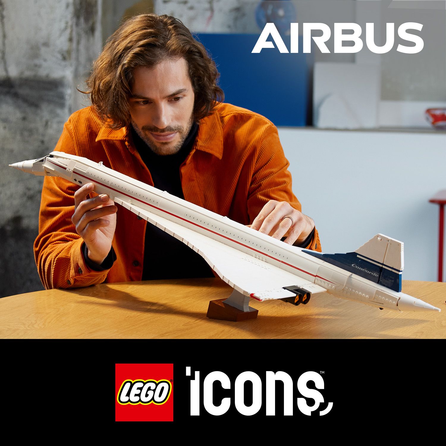 LEGO Icons 10318 Concorde Building Set Toys (2083 Pieces) | Shopee ...