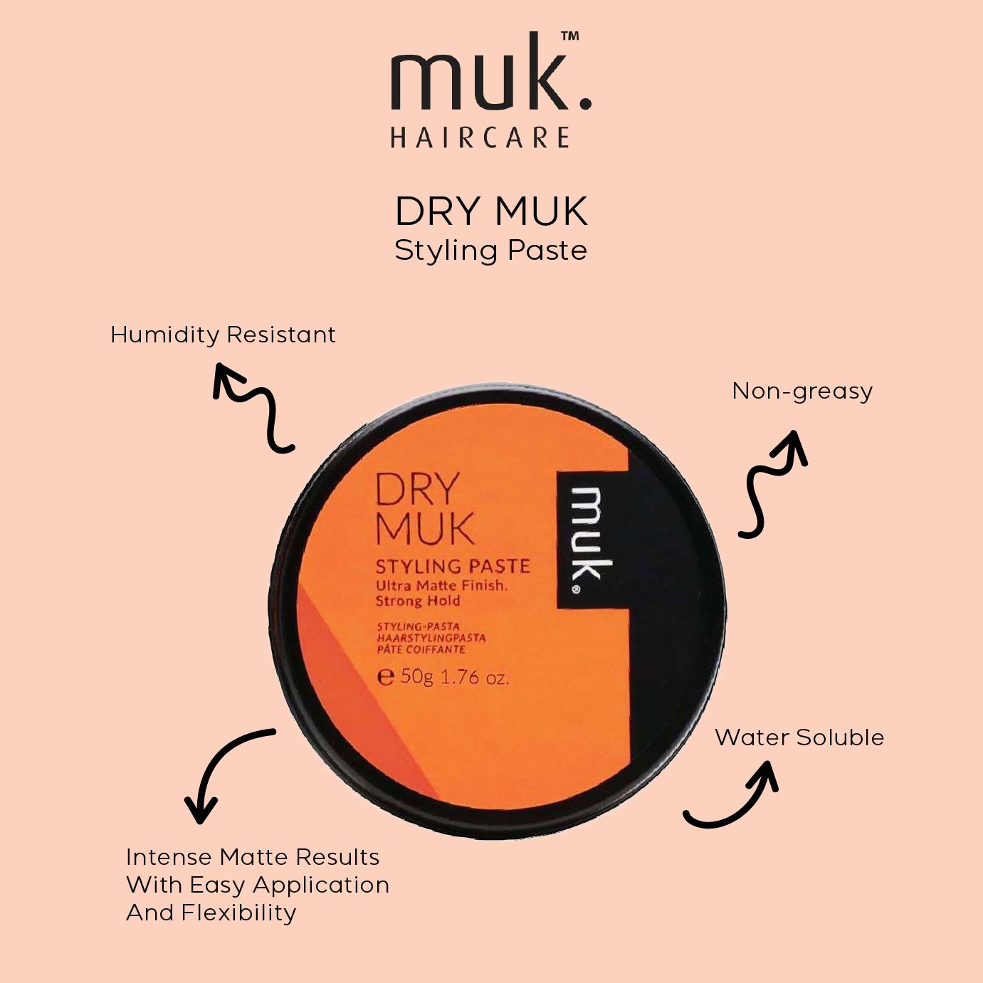 MUK Dry Muk Styling Paste DUO PACK | Shopee Singapore