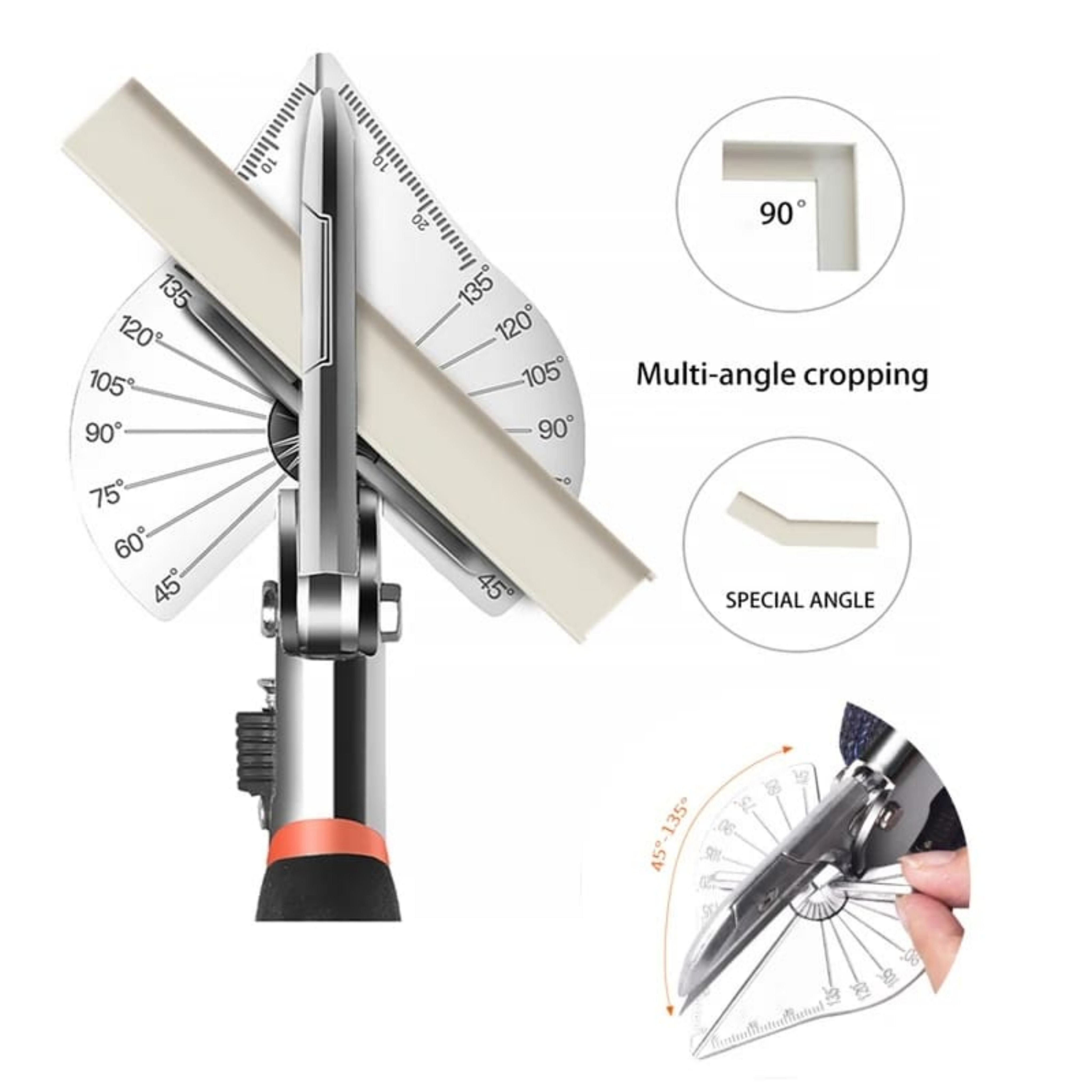 CEO Angle Shear 45-135 Degree Miter Cutter PVC PE Plastic White Casing ...