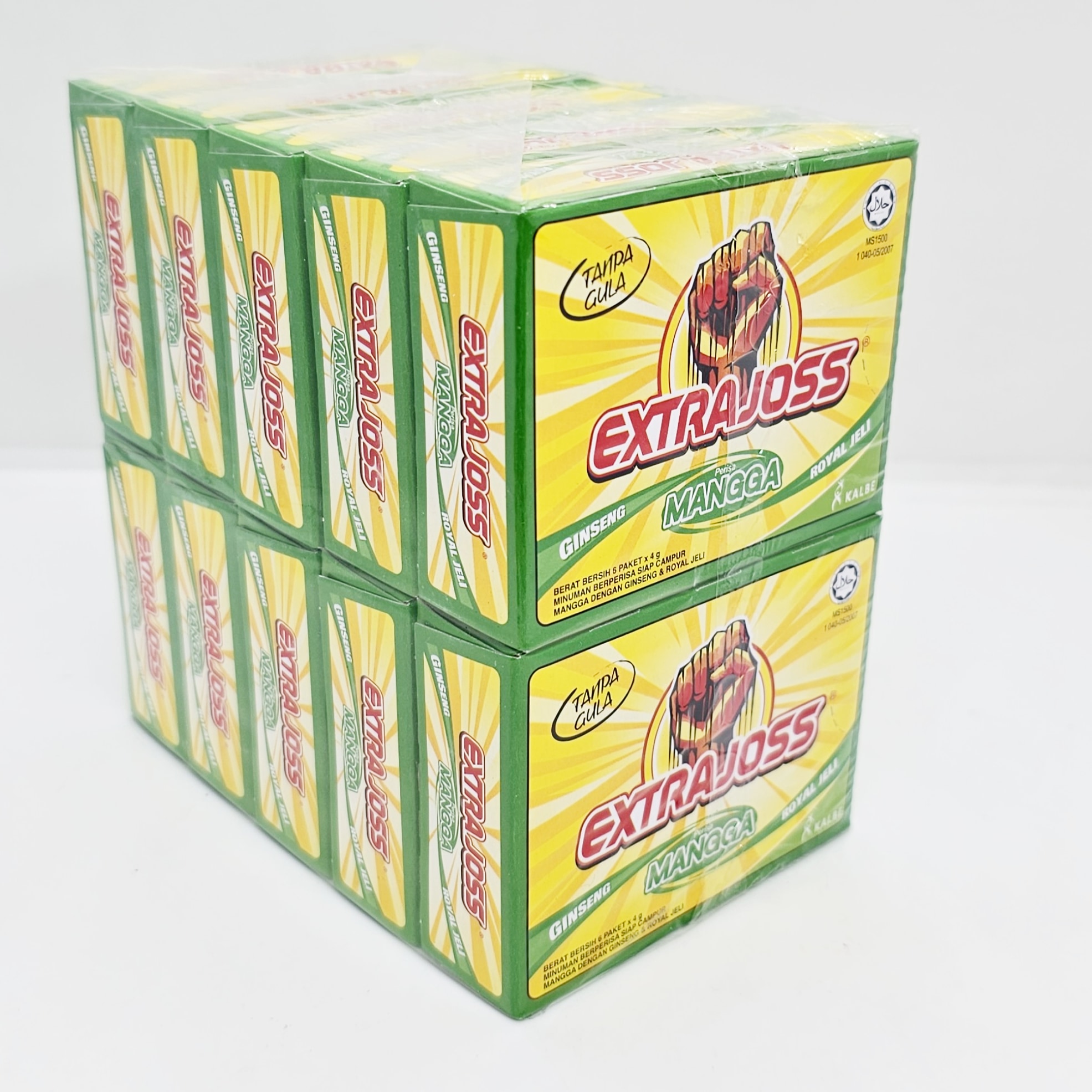 Extra Joss / Ejuss Energy Drink Active Anggur Mangga (10 Boxes x 6 ...