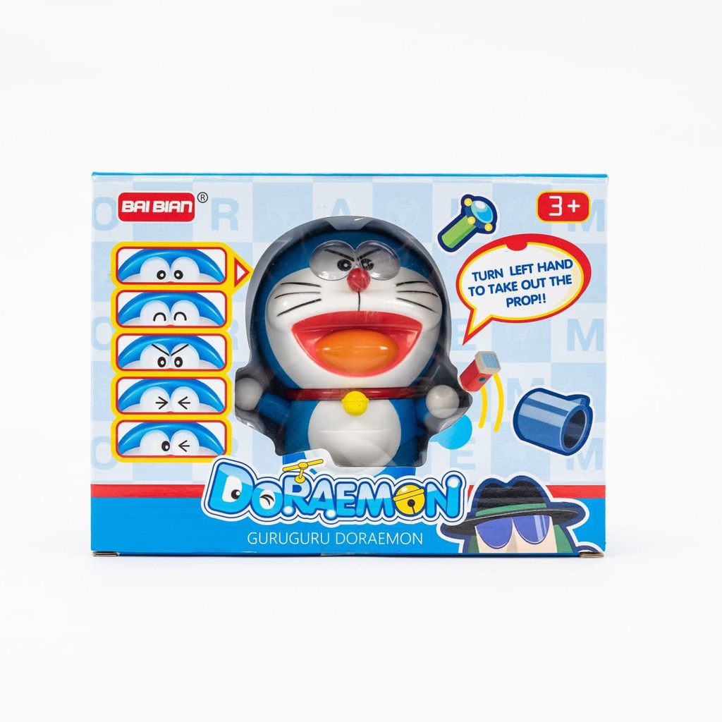 Doraemon Blue Cat Figure For Children Model Doraemon Expression ...