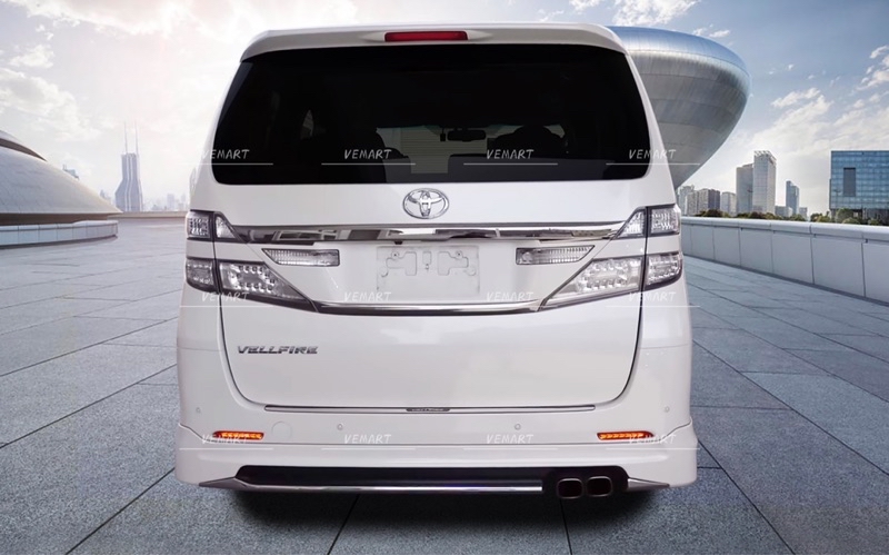 Vemart toyota alphard vellfire anh20 2006-2014 car led rear bumper lamp ...