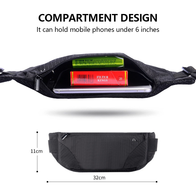 Waist Sport Bag Unisex Running Waterproof Running Pouch Outdoor Bag 運動包 ...