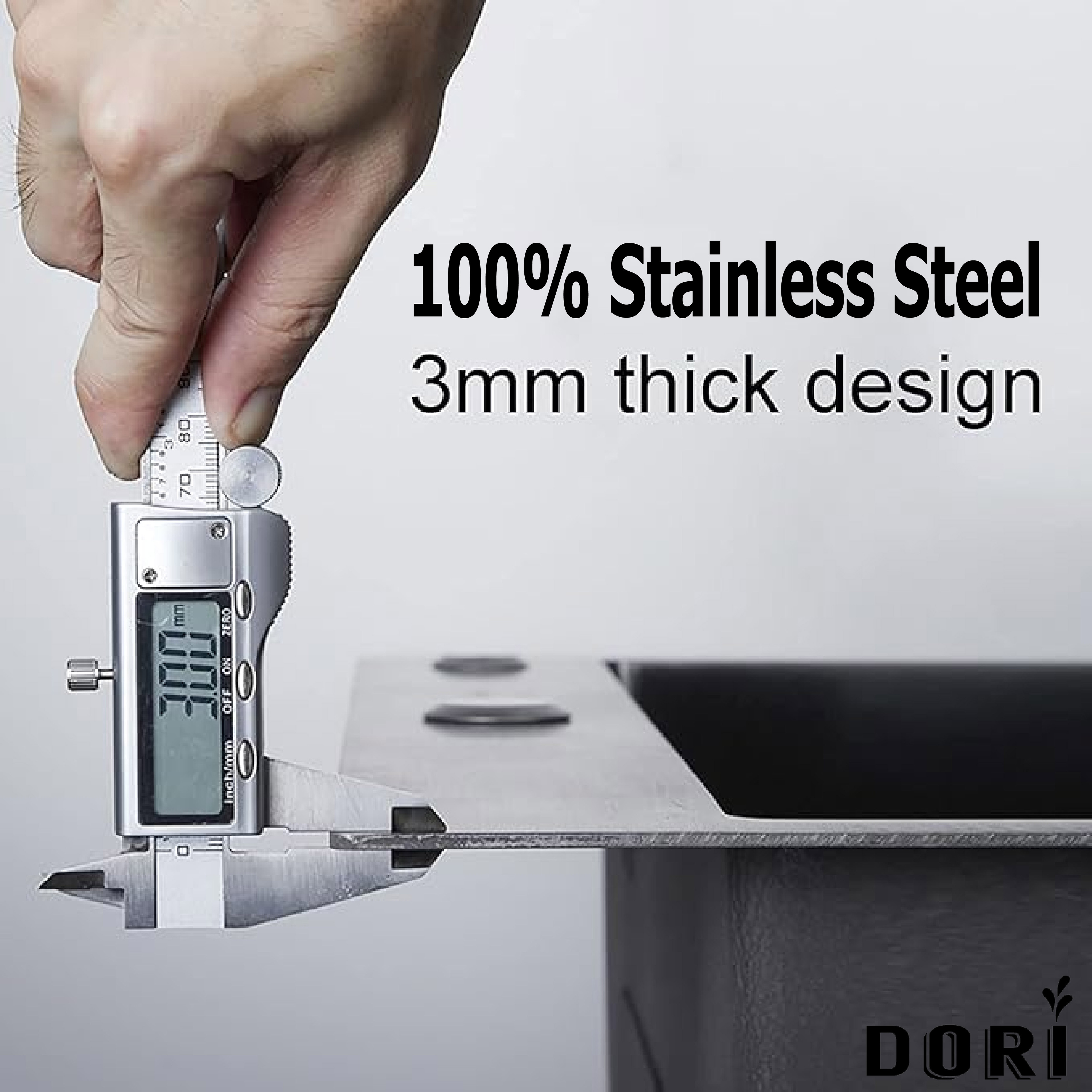 Dori Stainless Steel kitchen sink DR8245C Double Bowl Gold Sink / Sinki ...