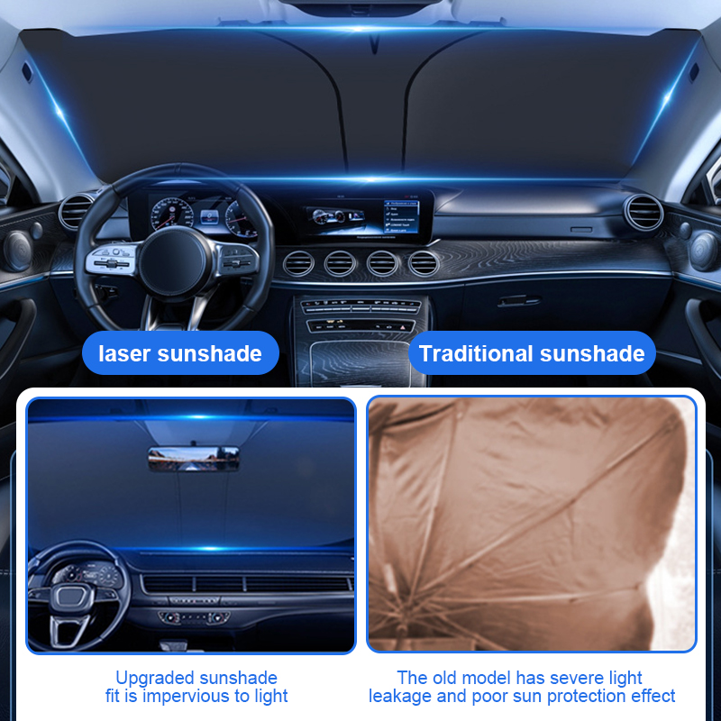 SUPER Summer New Style Car Sunshade Foldable Front Sunscreen front ...