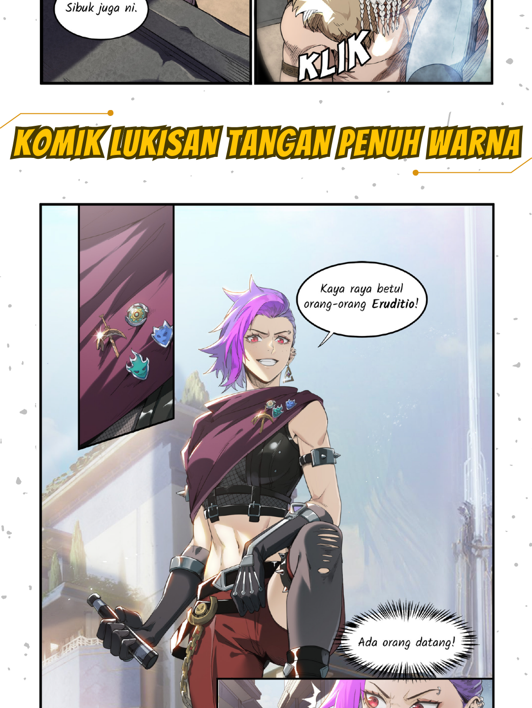 MLBB OFFICIAL COMIC BOOK OUTLAW PART 1 BUKU KOMIK RASMI MOBILE LEGENDS BANG BANG | Shopee Singapore