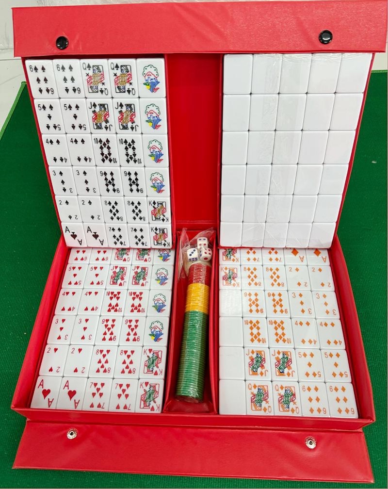 BIG RUMMY MAHJONG 37mm LAMI MAHJONG Relatively Thick 4 People Lamy 120 ...