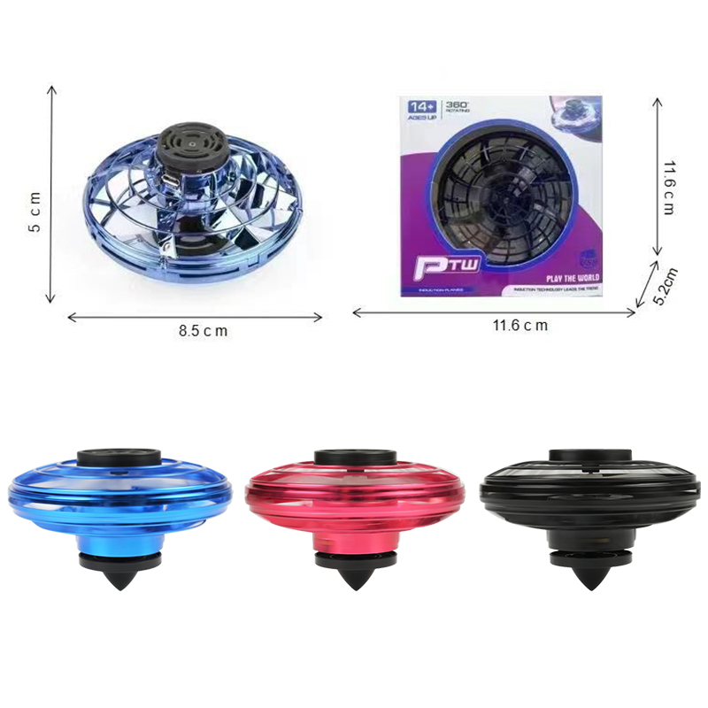 Flynova Flying UFO Toys Rotating Flying Toys Fly Orb Gyro Terbang ...