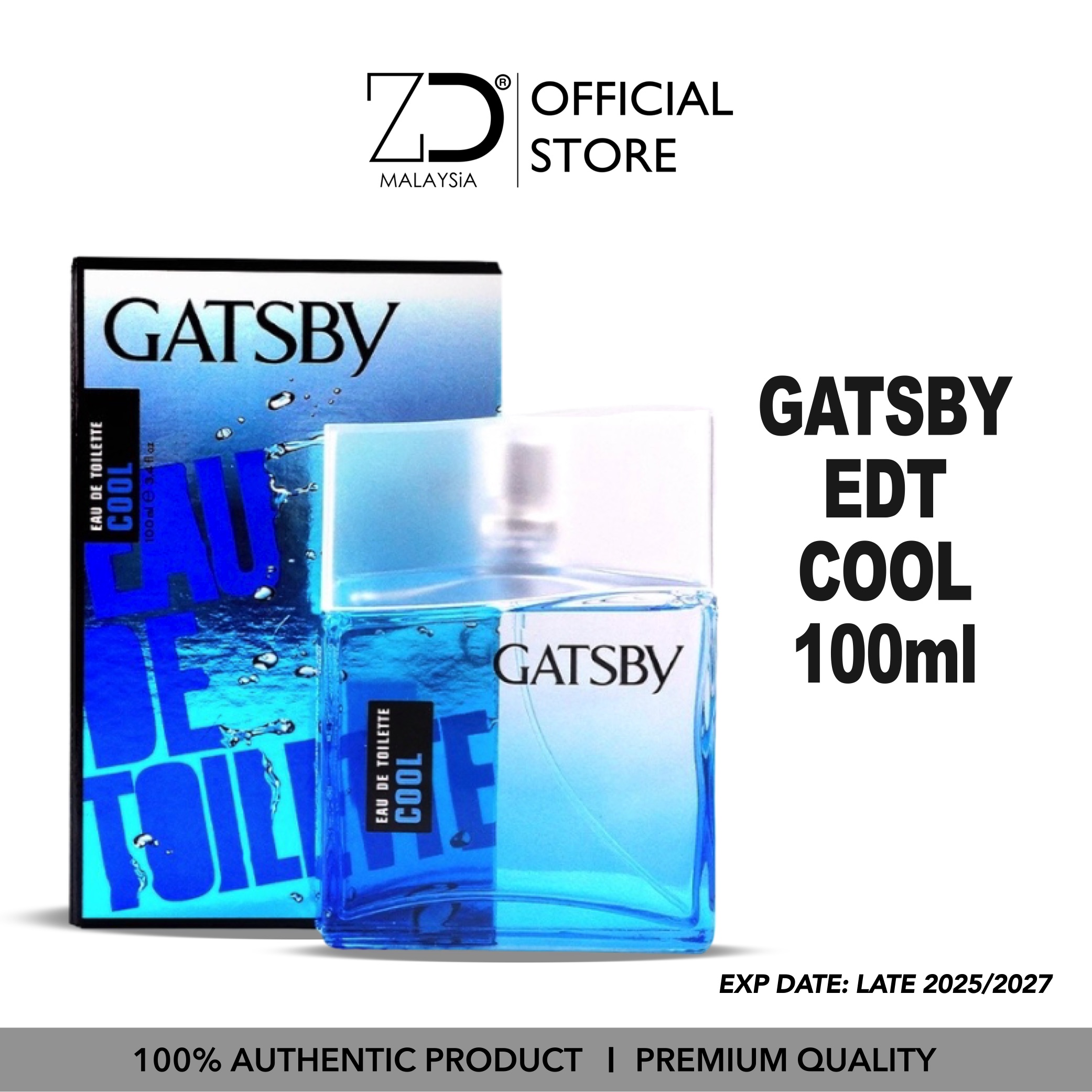 GATSBY Eau De Toilette Cool 100ml/GATSBY Eau De Toilette Bliss 100ml ...