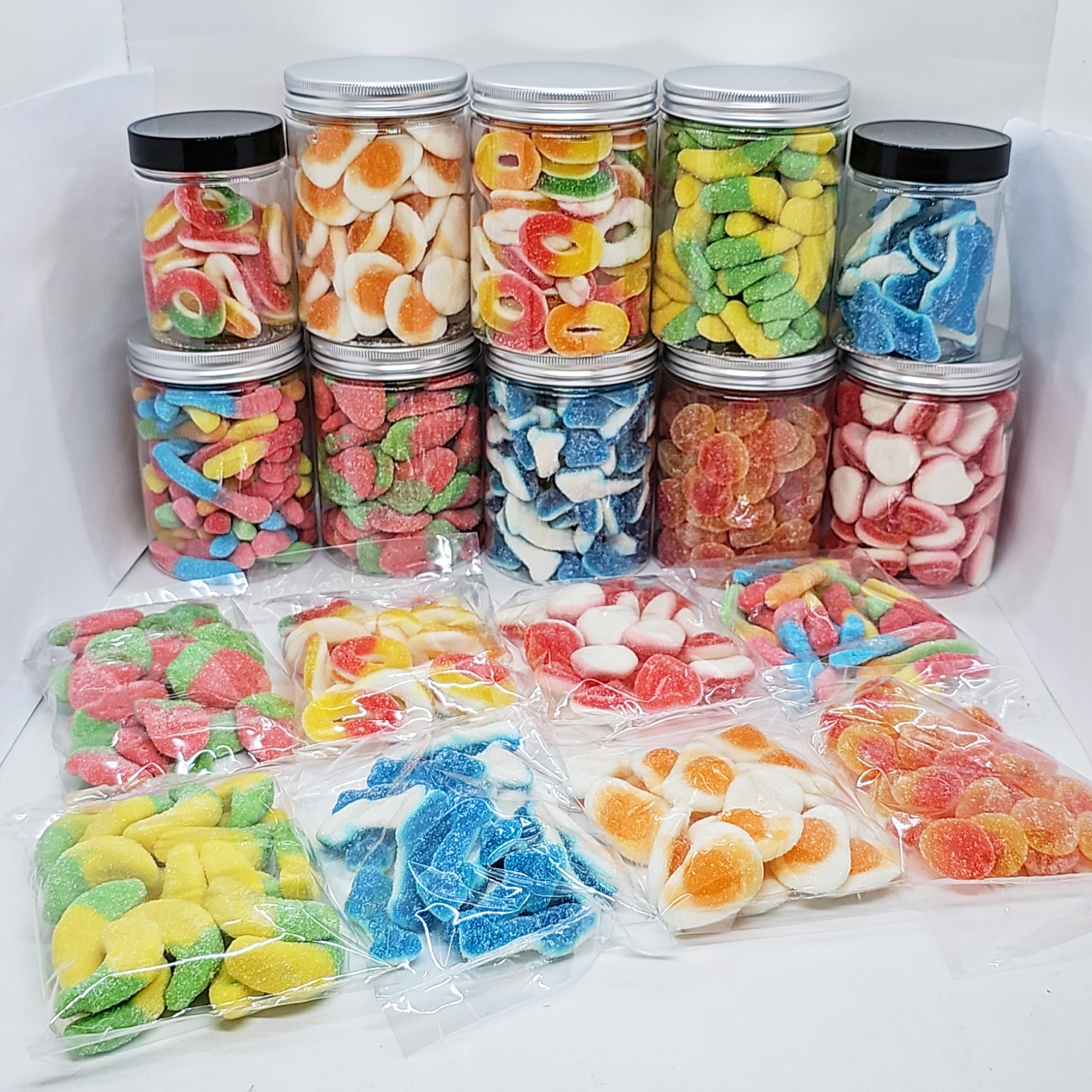 Sour Gummy Island Candy Masam Manis (Halal / 100g - 300g) 9 Flavors ...
