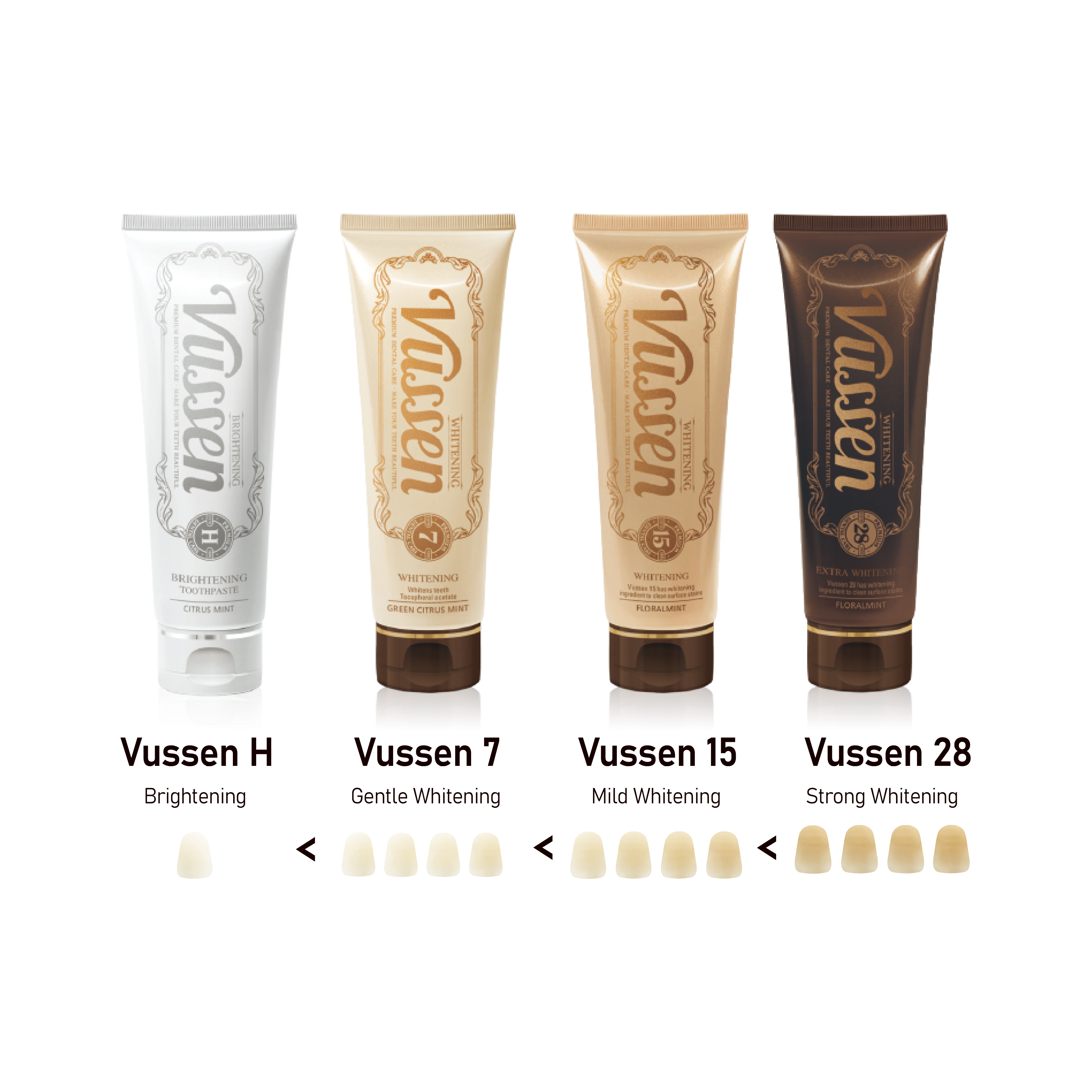 Vussen 28 Premium Whitening Toothpaste 80g 美白牙膏 | Shopee Singapore