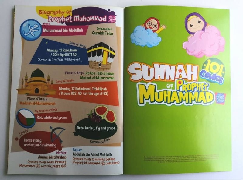 101 Comics Sunnah Of Prophet Muhammad S.A.W/Childrens Islamic Stories ...