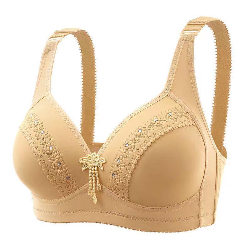 Wireless Bra Women Full Cup Plus Size 36-44 BC 3D Shape Soft Material ...