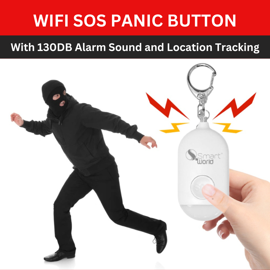 TUYA BLUETOOTH SMART Personal Alarm Location Tracker SOS Panic Button ...