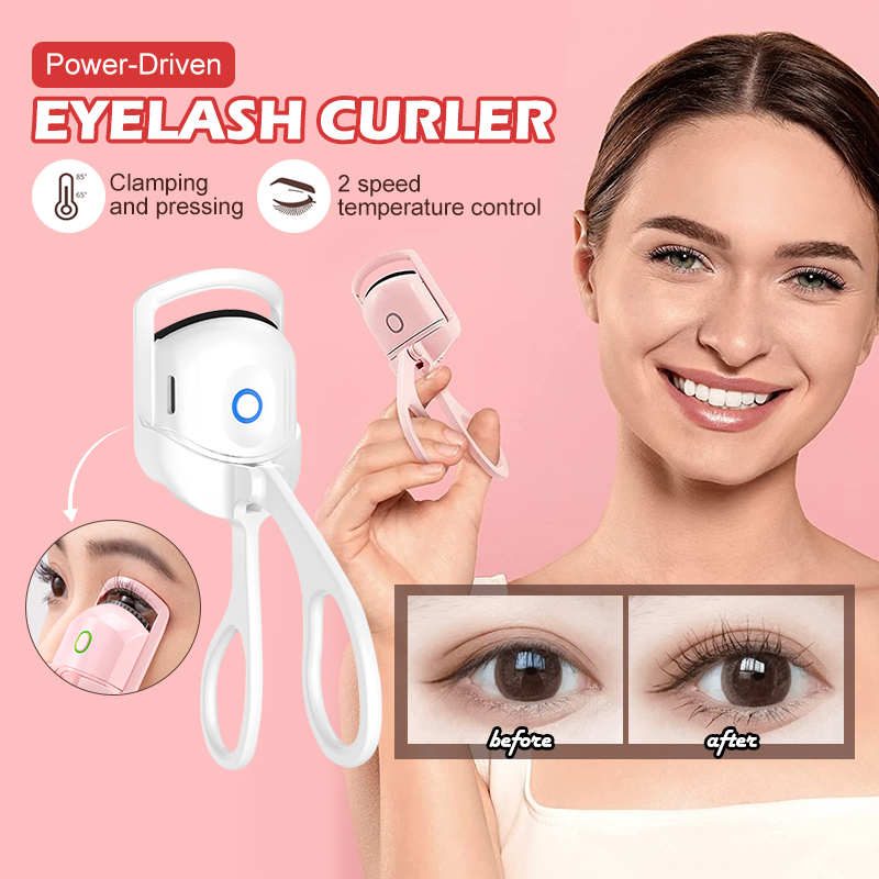Electric Eyelashes Curler Rechargeable Heated Long Lasting Portable ...