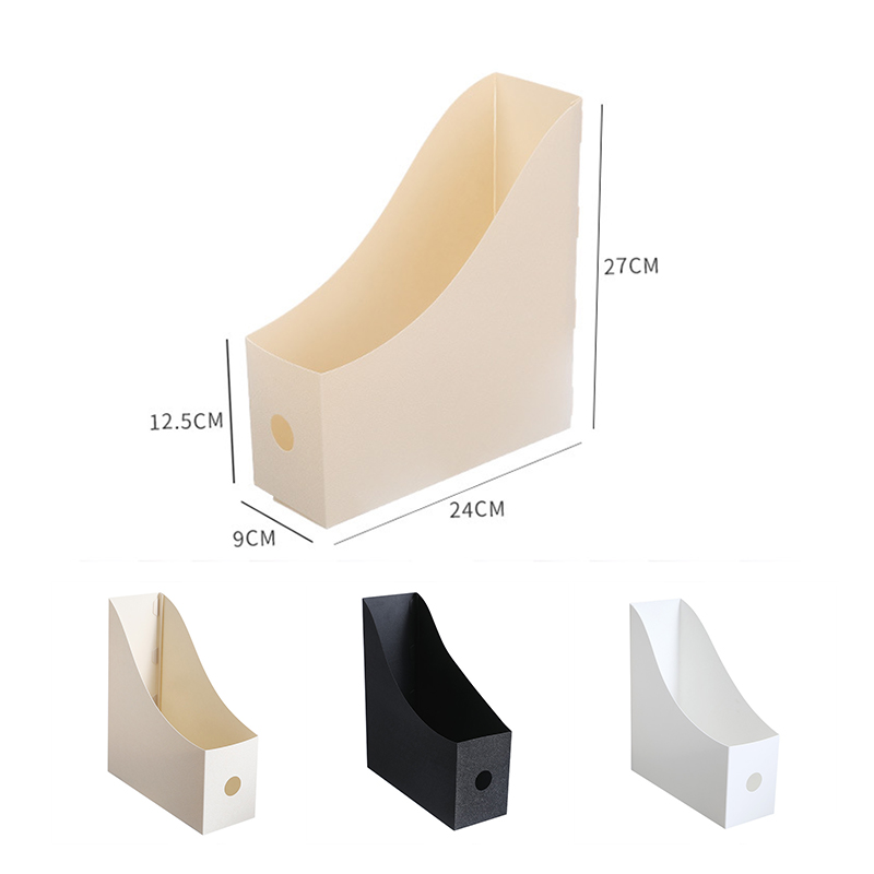 Office Document File Storage Box Folding Desktop Organizer Books File ...