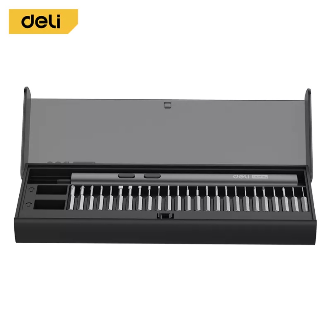 DELI Electric Precision Screwdriver Set DY-DP04-1B1 Changeable Head ...