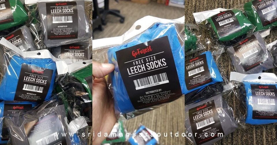 GOFOREST Free Size Outdoor Jungle Trekking Leech Socks (Stokin Pacat ...
