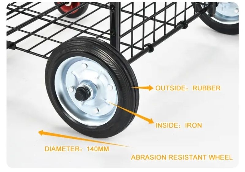 KT WARE Market trolley / multi cart shopping cart / pasar troli / troli ...