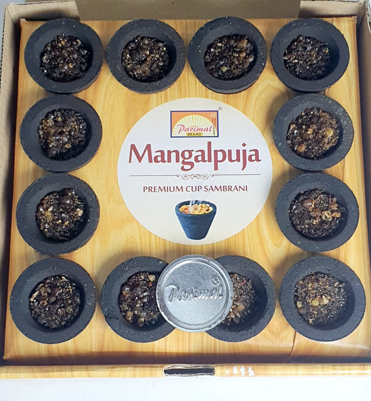 Parimal Mangalpuja Premium Cup Sambrani (Pure Natural Benzoin Extracts ...