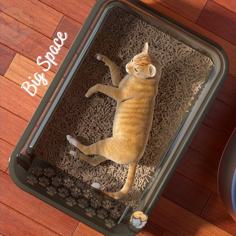 Pawpaw Sand Container Cat Poop Place Large Cat Toilet Cat Litter Box ...