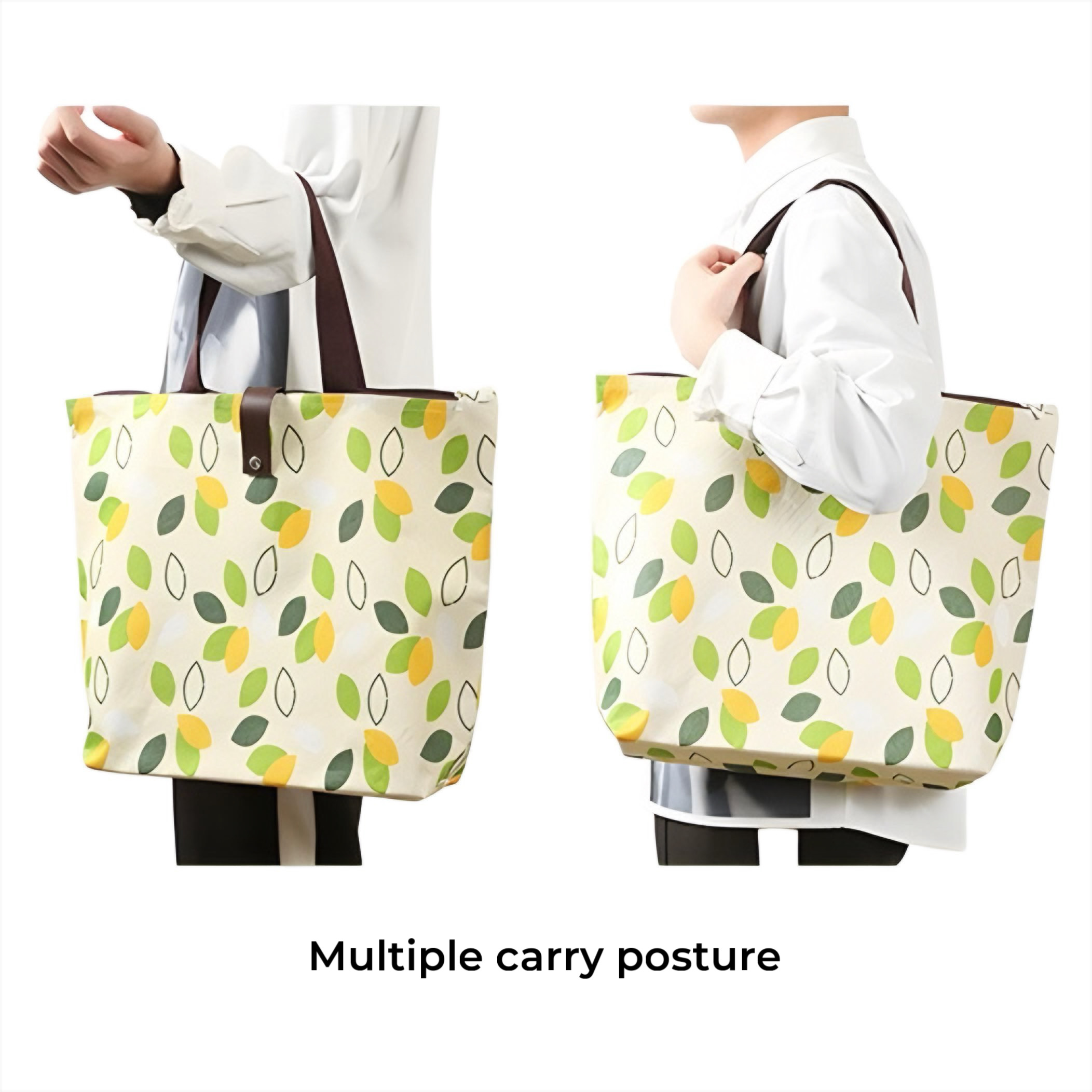 Extra Large foldable grocery bag with zipper Recycle bag Eco bag ...
