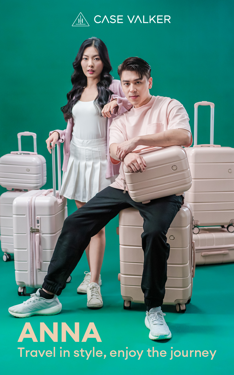 Case Valker Anna PC + ABS Hard Case Suitcase Luggage TSA Lock (20") Beg Bagasi | Shopee Singapore