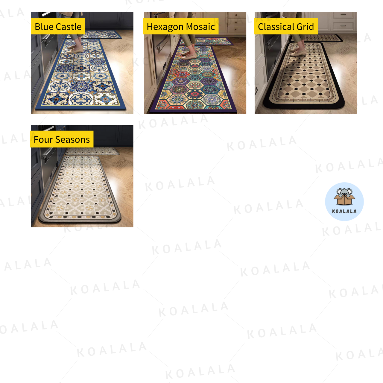 Long Absorbent Bath Mat Alas Kaki Karpet Antislip Floor Mat Fast Dry ...