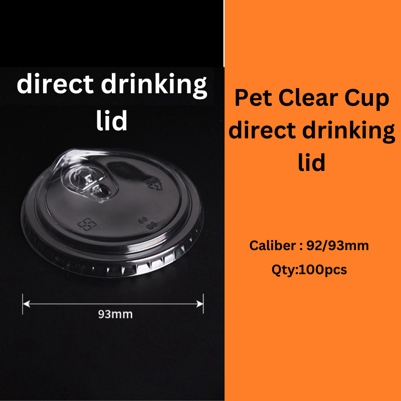 PET Cup 10oz / 12oz / 14oz PET Cup - 50pcs ,Flat lid/Dome lids / direct ...
