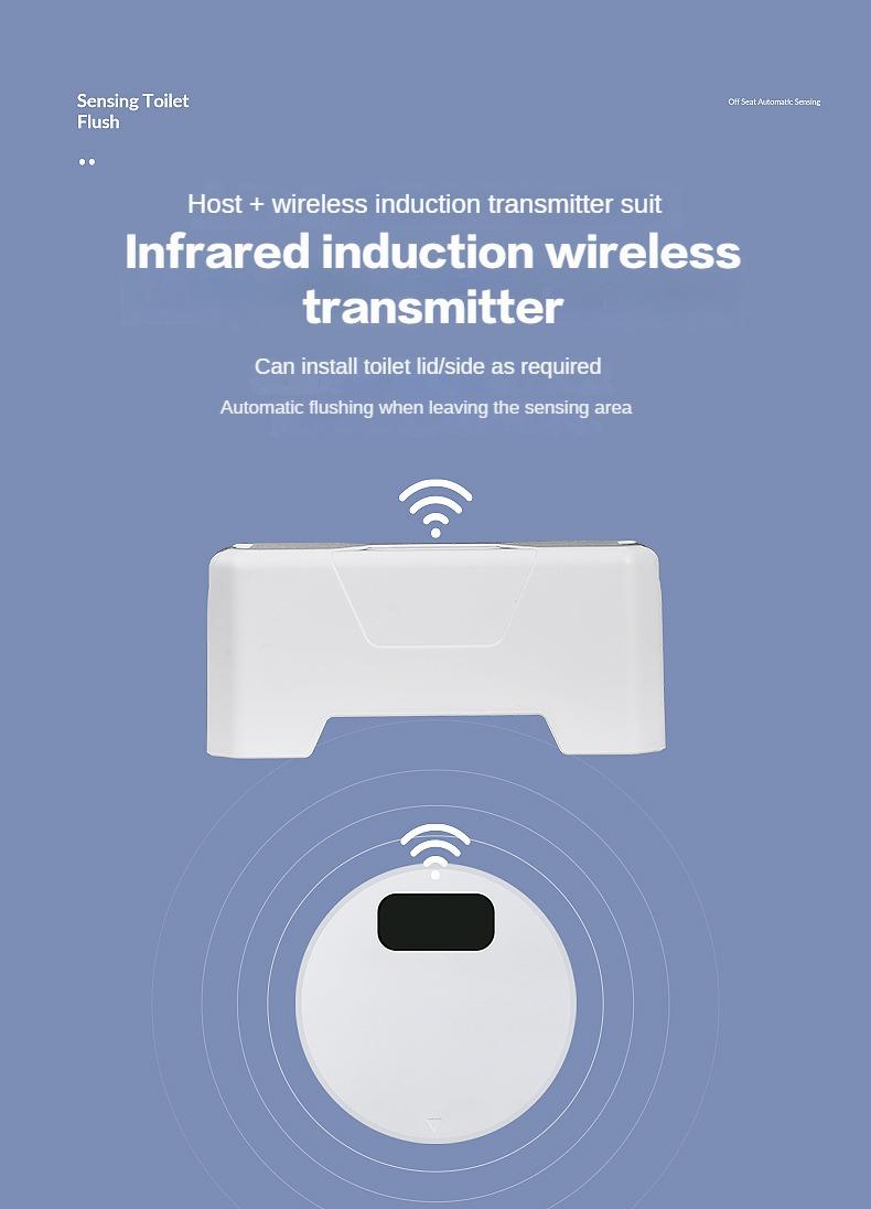 Automatic Toilet Flush Sensor Toilet Flush Button Induction Toilet ...