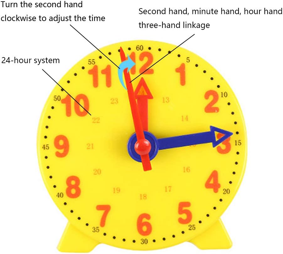Learning Clock for kids, Teaching clocks for children time teaching ...